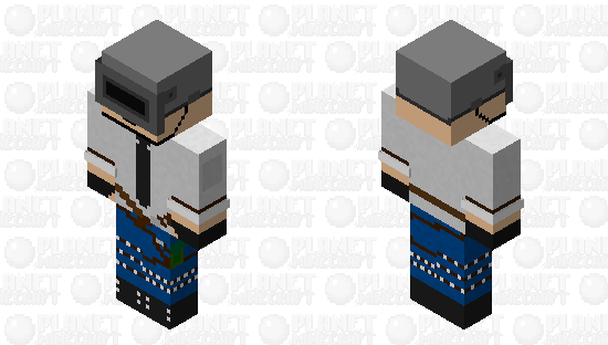 Player Unknown Minecraft Skin