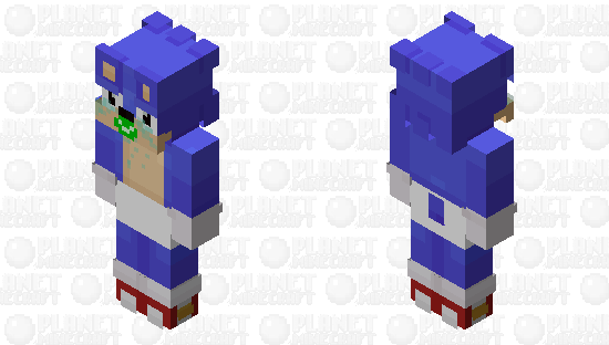 baby sonic Minecraft Skin