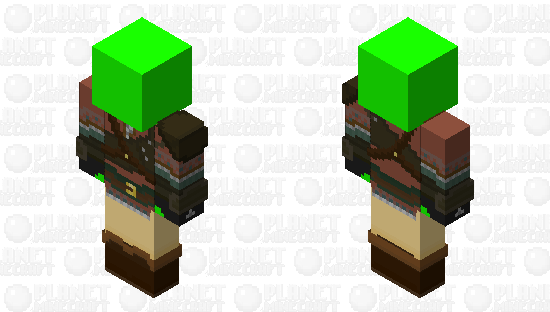 Hylian Tunic Baseplate (LOZ: BOTW) Minecraft Skin