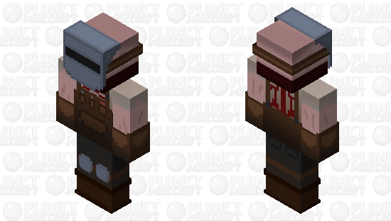 Post apocalyptic engineer Bedrock Minecraft Skin