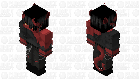 Tomato Demon wolf elf or just demon wolf Minecraft Skin