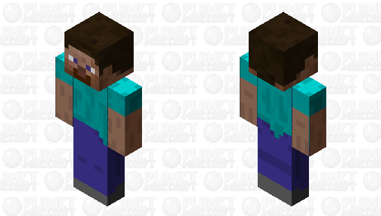 Classic Steve (bedrock) Minecraft Skin
