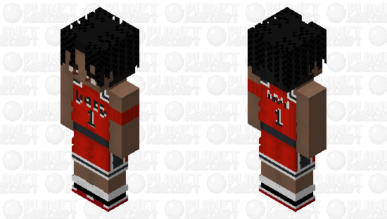 Basketball player #4 HD Minecraft Skin