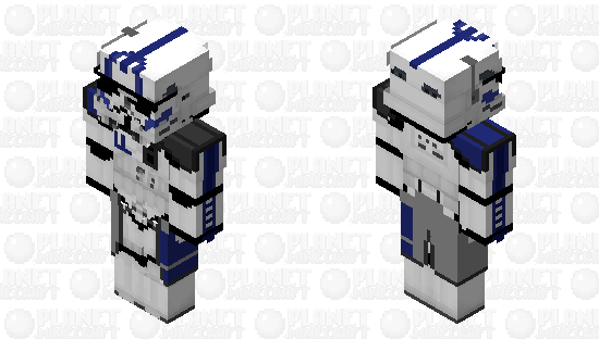 ARC Trooper Echo (Kashyyyk Variant) - Star Wars: Customs Minecraft Skin