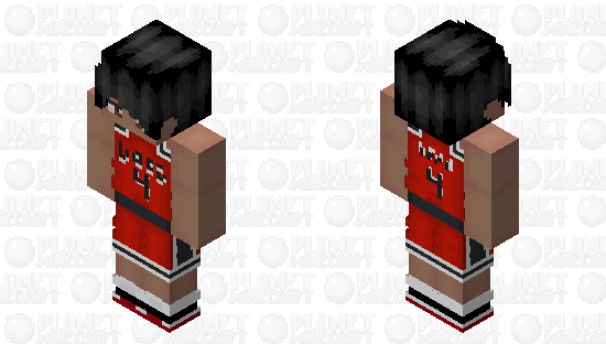 Basketball player #5 HD Minecraft Skin
