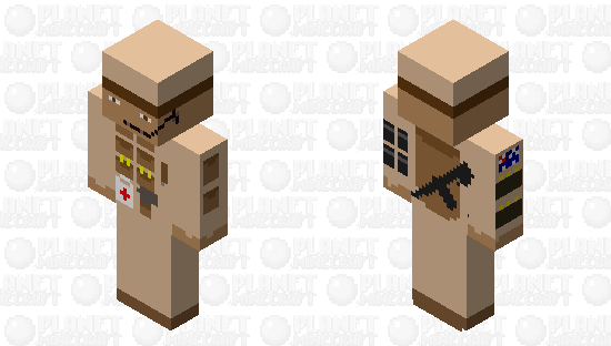 Desert Soldier Minecraft Skin