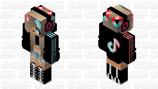TikTok_Fan Minecraft Skin