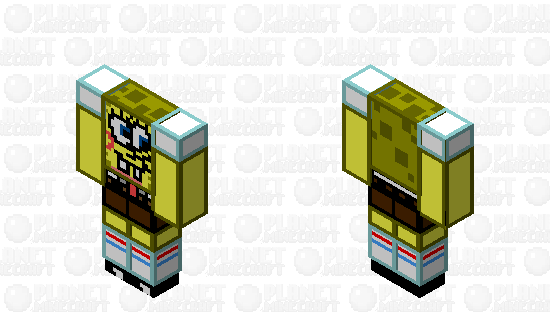 SpongeBob SquarePants Minecraft Skin