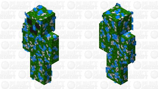 Creeper in human form Minecraft Skin