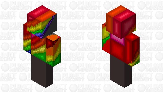 rainbow person 0w0 Minecraft Skin