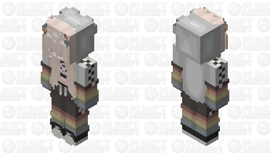 MC Sweat Series Skin 3 (White Normal) Minecraft Skin