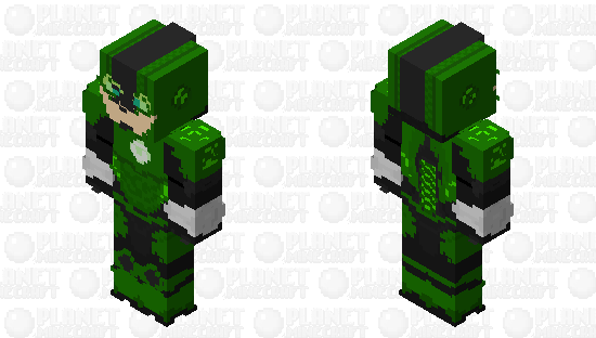 Custom Green Lantern Minecraft Skin