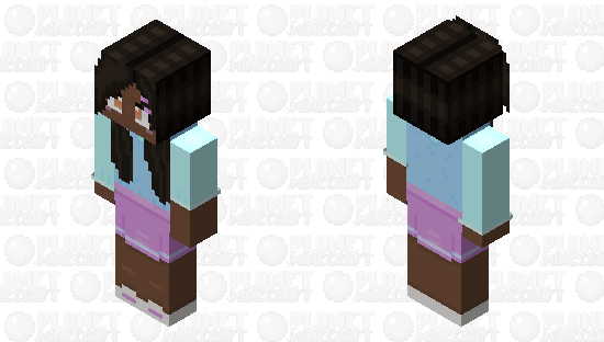 preppy (?) girl Minecraft Skin
