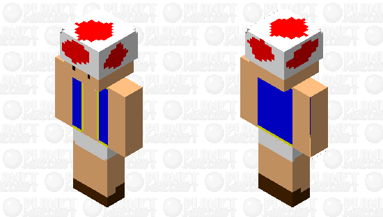 TOAD (MARIO) Minecraft Skin