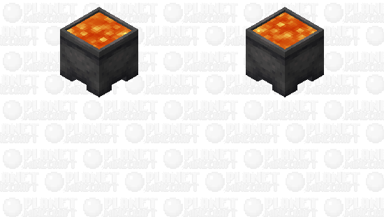 lava cauldron Minecraft Skin
