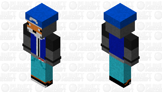 Trainer fox Minecraft Skin