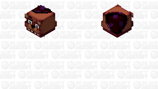 Freddy faze bear's Mask Minecraft Skin
