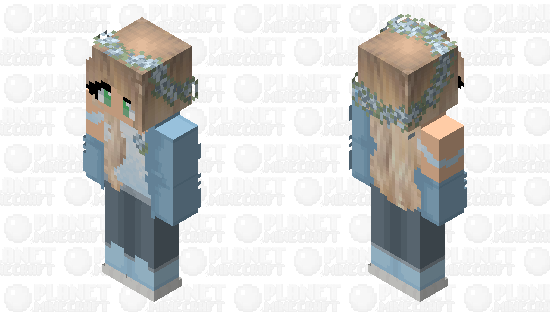 Bluebells Minecraft Skin