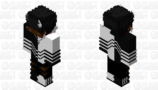 Double sided edited Minecraft Skin