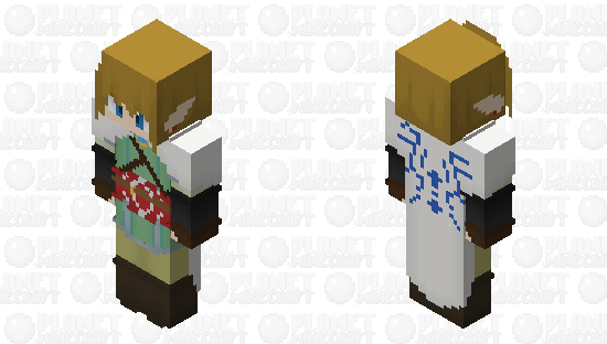 The Chosen Hero {Legend of Zelda: Linked Universe} Minecraft Skin