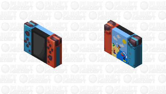 Hydro-Dipped Switch (Summer Beach Party) (unfinished) Minecraft Skin