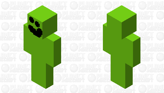 Toxic sludge man Minecraft Skin