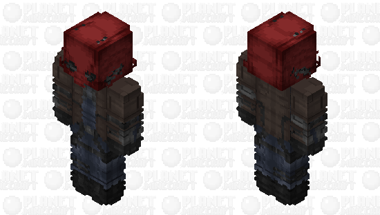 Red Hood ( Jason Todd ) DC Comics Minecraft Skin