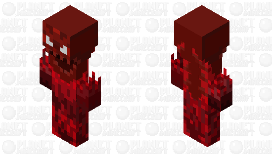 Tricky HELLCLOWN (phase 3) Minecraft Skin