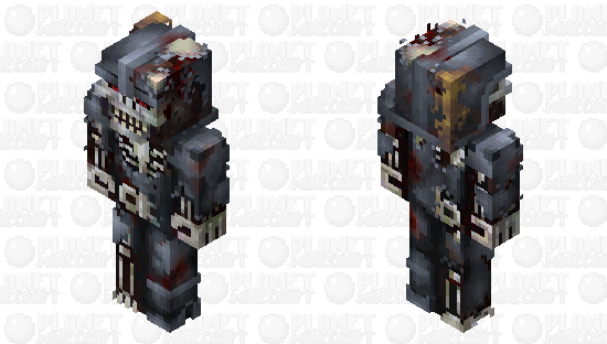 Slow Heavy Metal music playing (redone in HD) Minecraft Skin