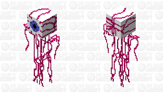 eye man Minecraft Skin