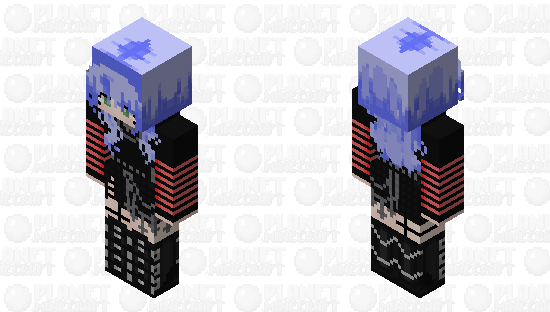 Emo girl🖤 Minecraft Skin