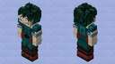 Deku Minecraft Skin