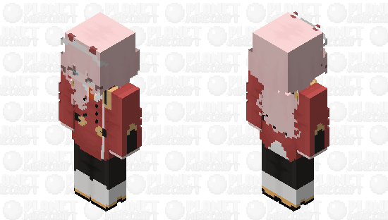 Zero two Minecraft Skin