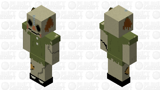 Raggedy Android Minecraft Skin