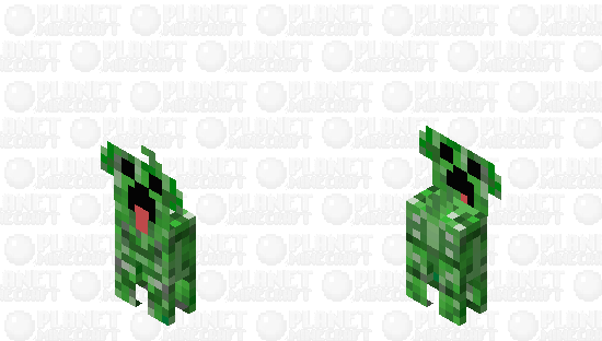CREEPER DOG Minecraft Skin