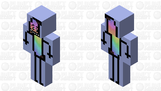 Original rainbow derpy banana Minecraft Skin