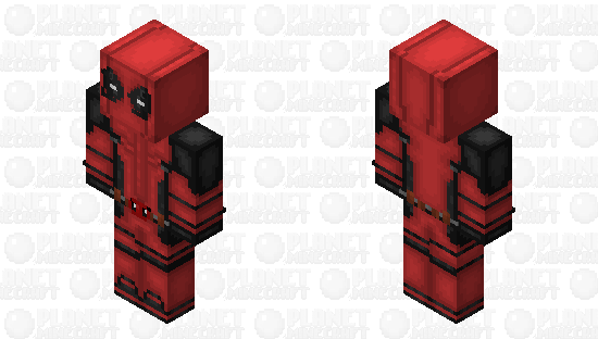 Deadpool Minecraft Skin