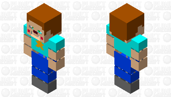 rockstar steve Minecraft Skin