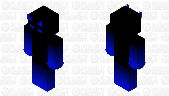 Blue Demon Minecraft Skin