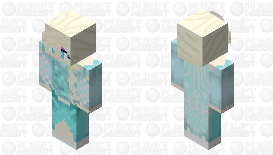 Elsa Minecraft Skin
