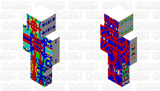 the drawing Minecraft Skin