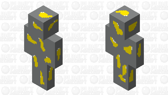 Gold Ore Skin Minecraft Skin