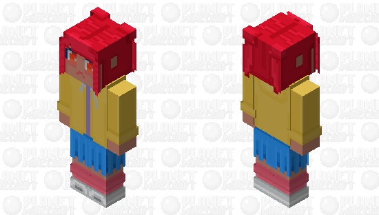 Yellow Hoodie Minecraft Skin