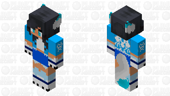 Aphmau Winter Wolf Minecraft Skin