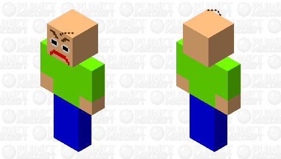 Baldi Basic Minecraft Skin