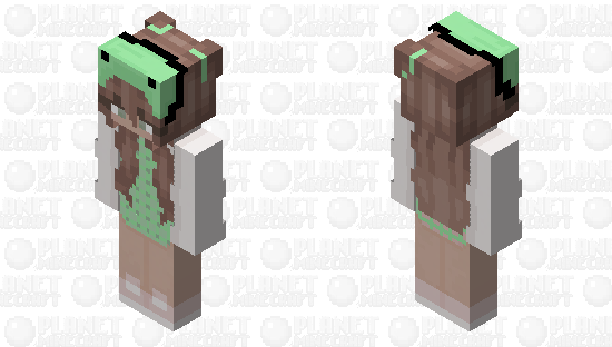 frog hat/ Redo! the first one was a mess up with the legs Minecraft Skin