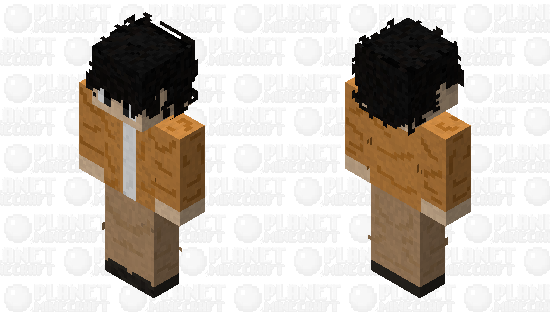 BTS V's Autumn Look Outfit Minecraft Skin