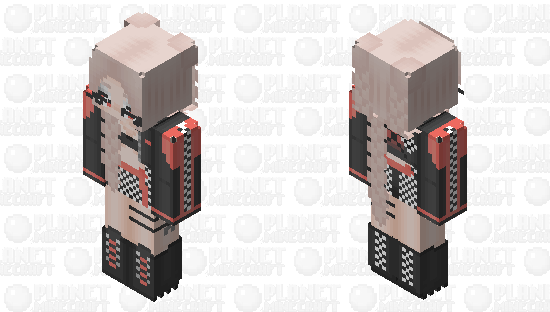 Racer Girl HD Minecraft Skin