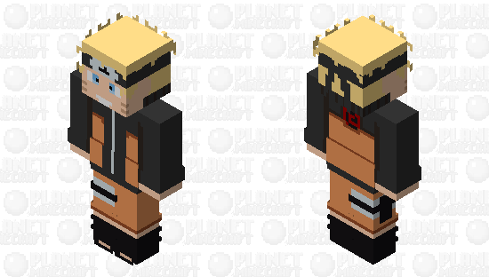Naruto uzumaki shipuden Minecraft Skin
