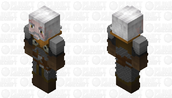 Geralt of Rivia - The Witcher Minecraft Skin